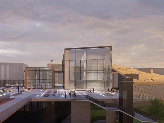 IT campus in Nizhny Novgorod – Monotek Stroy