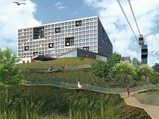 IT campus in Nizhny Novgorod – Monotek Stroy